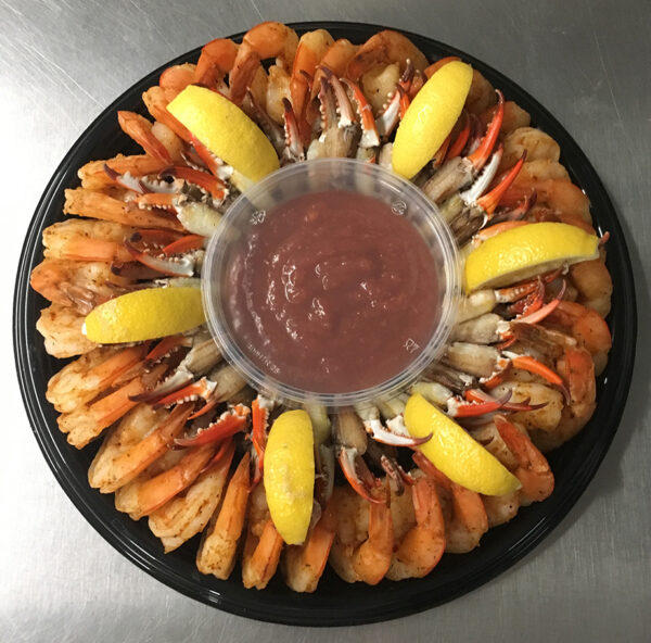 Small Shrimp & Cocktail Finger Tray - The Classy Crab®